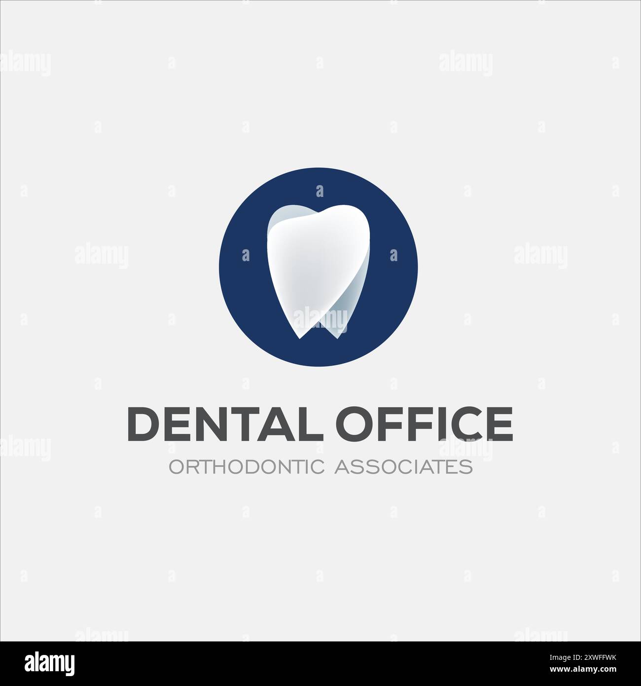 Dental consultation logo Stock Vector Images - Alamy