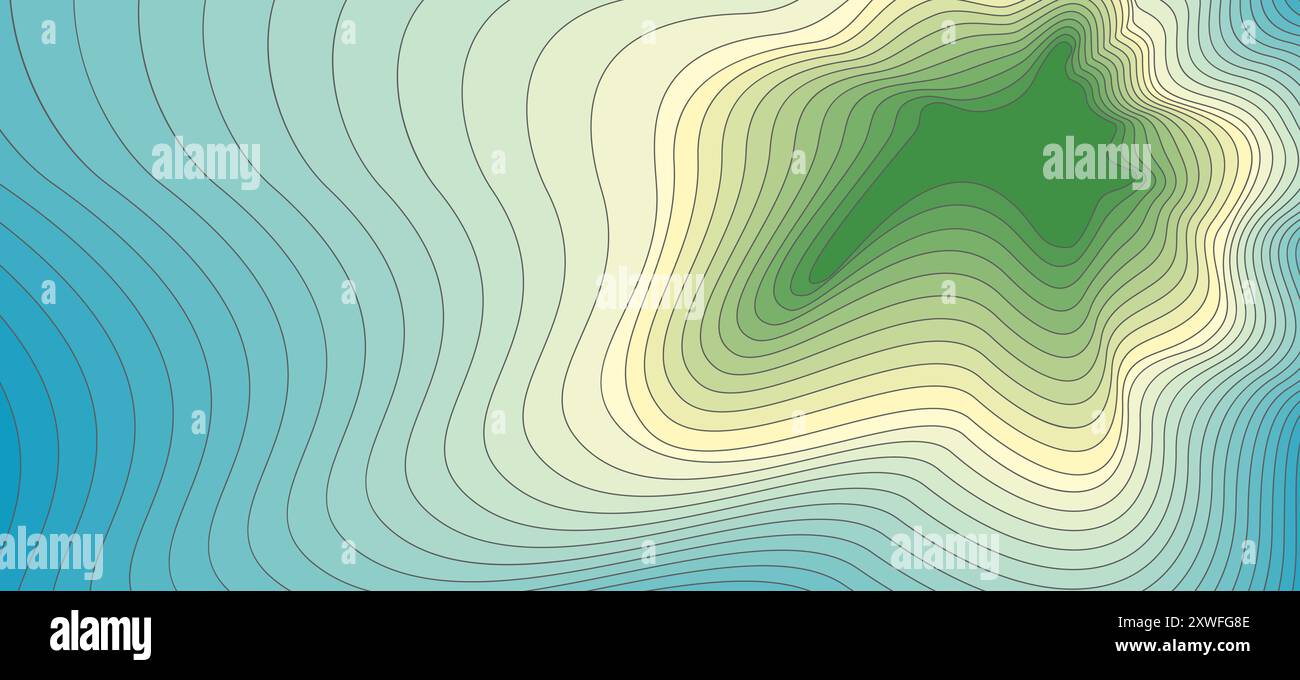 Contour trail Stock Vector Images - Alamy
