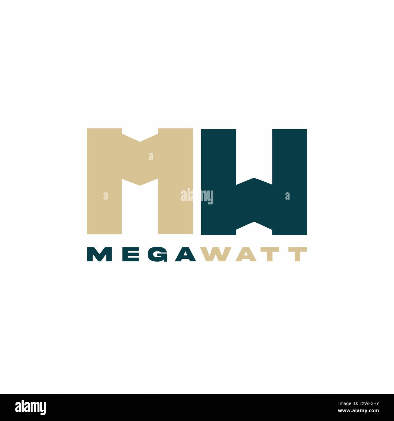 MW Architects Logo M W Letter and Architects Modern Logotype Stock ...