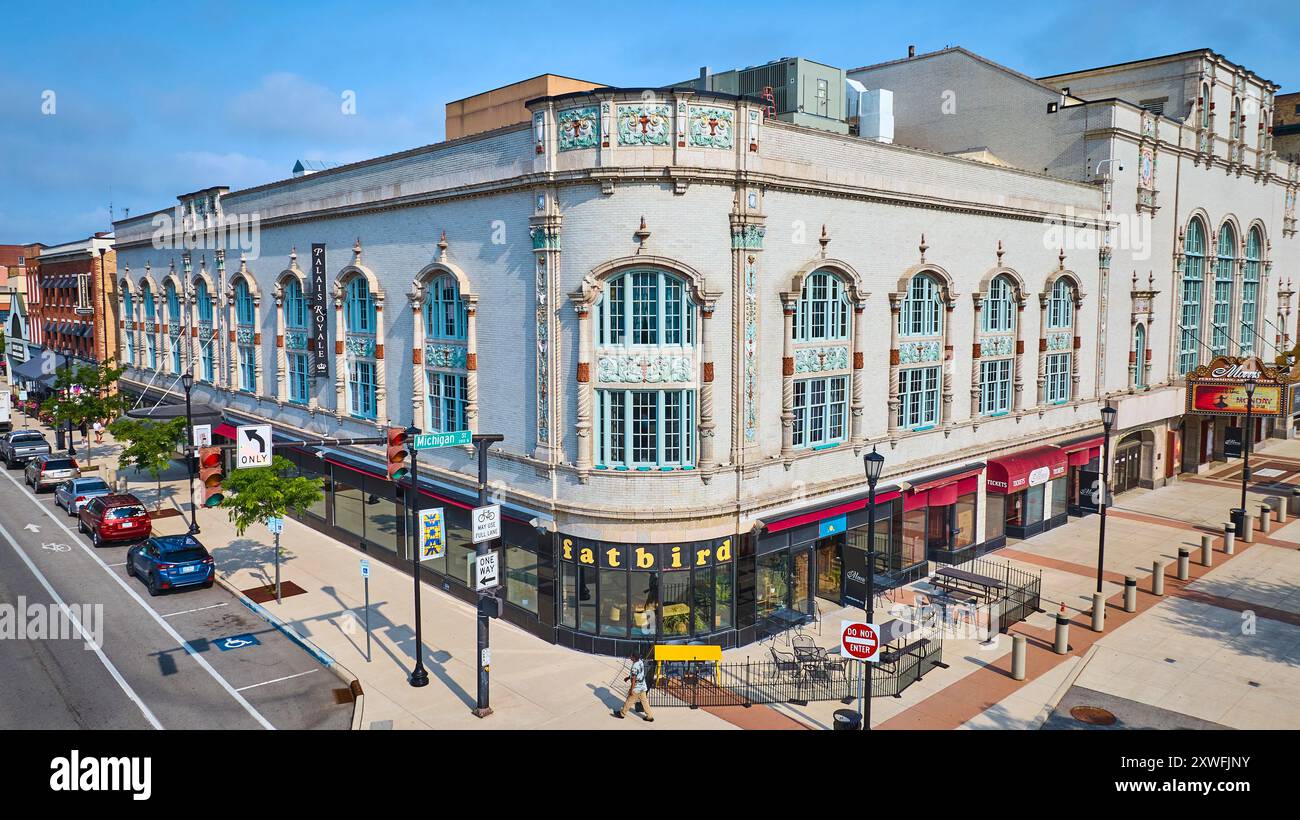 Aerial View of Historic Palais Royale Building in Urban Setting Stock ...