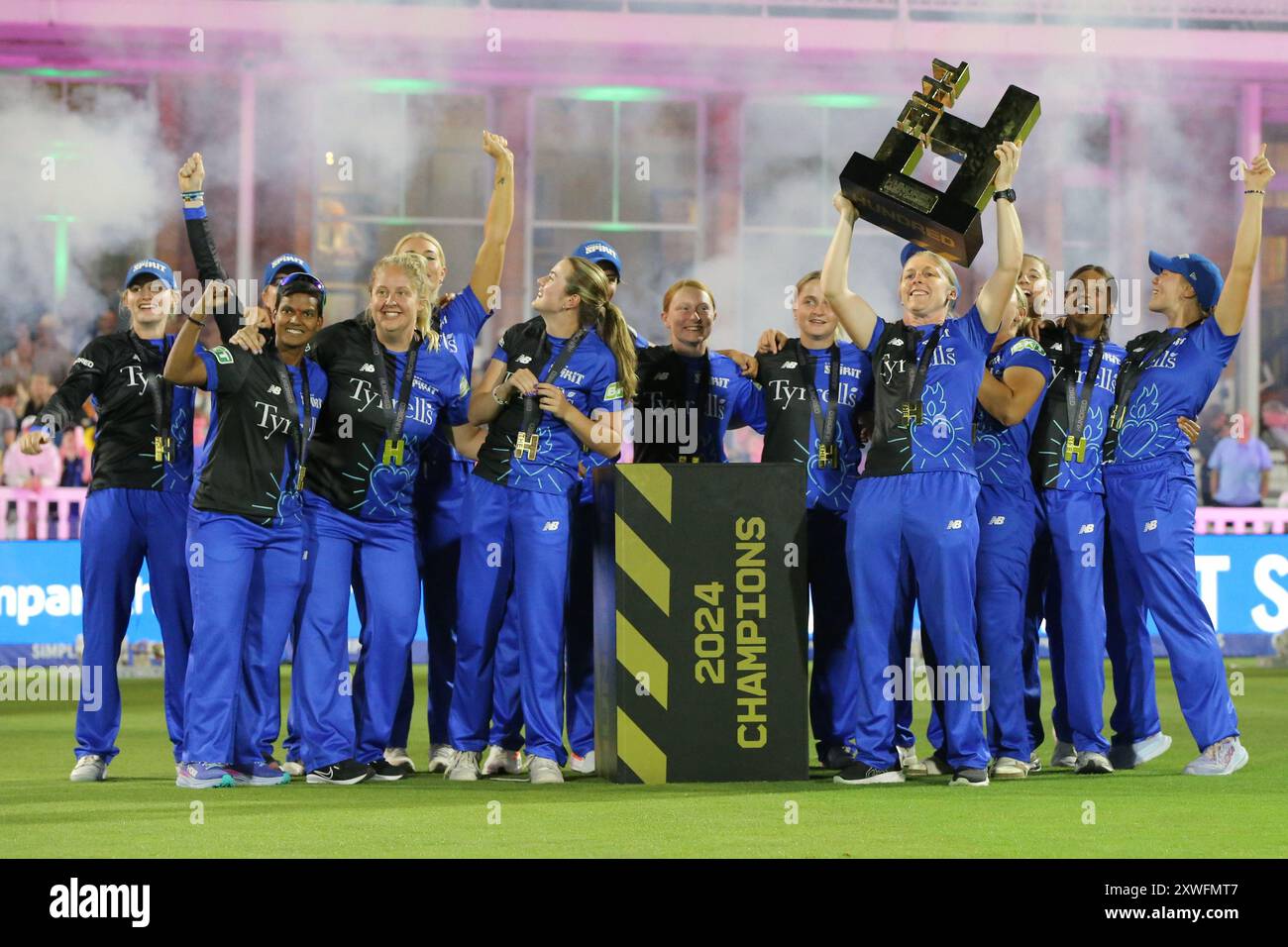 London, UK. 18th Aug, 2024. London, England, August 18 2024: Players of ...