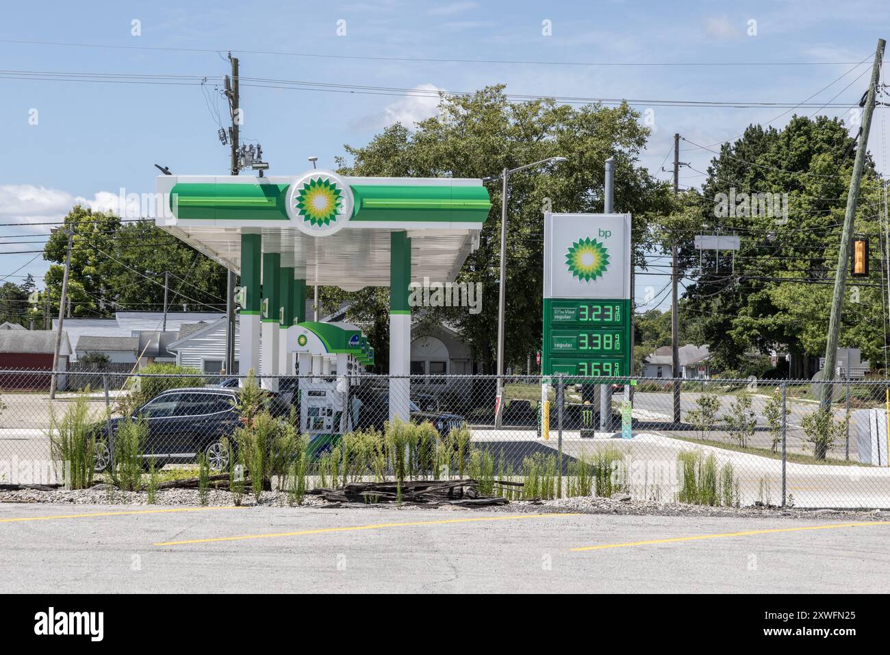 Lafayette - August 10, 2024: BP Retail Gas Station. BP and British ...