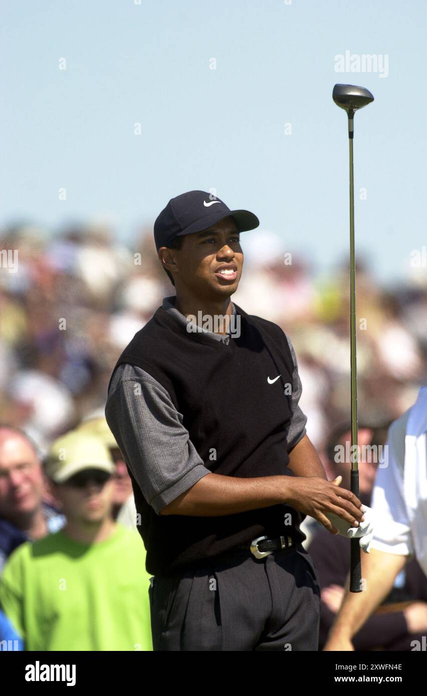 British Open golf winner Tiger Woods at the British Open Golf ...