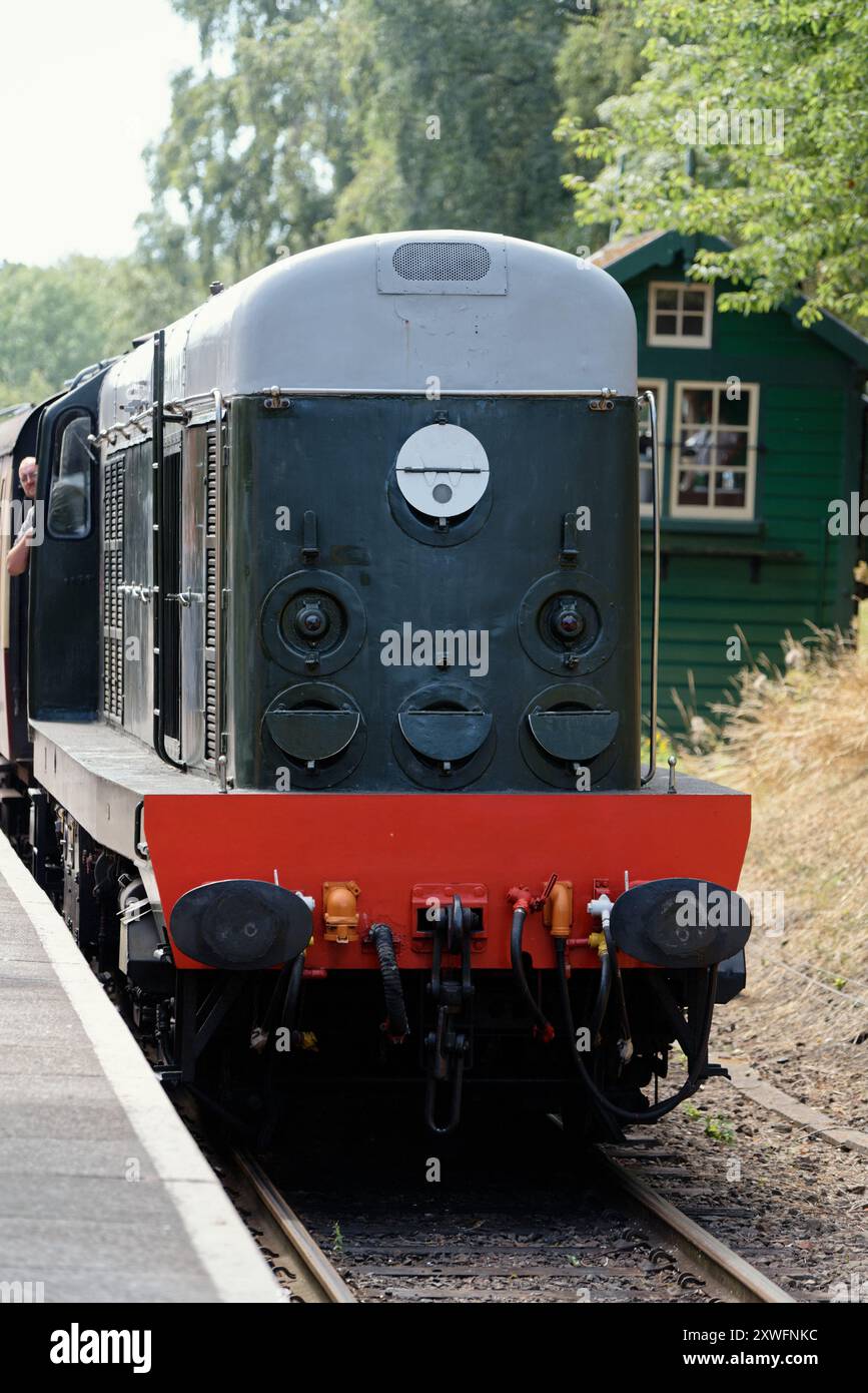 When steam and diesel locomotives ran side by side hi-res stock photography and images - Alamy