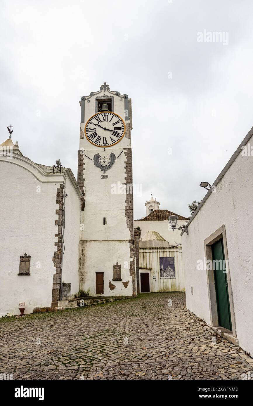 St Marys church, Igreja de Santa Maria do Castelo, Tavira, Algarve ...