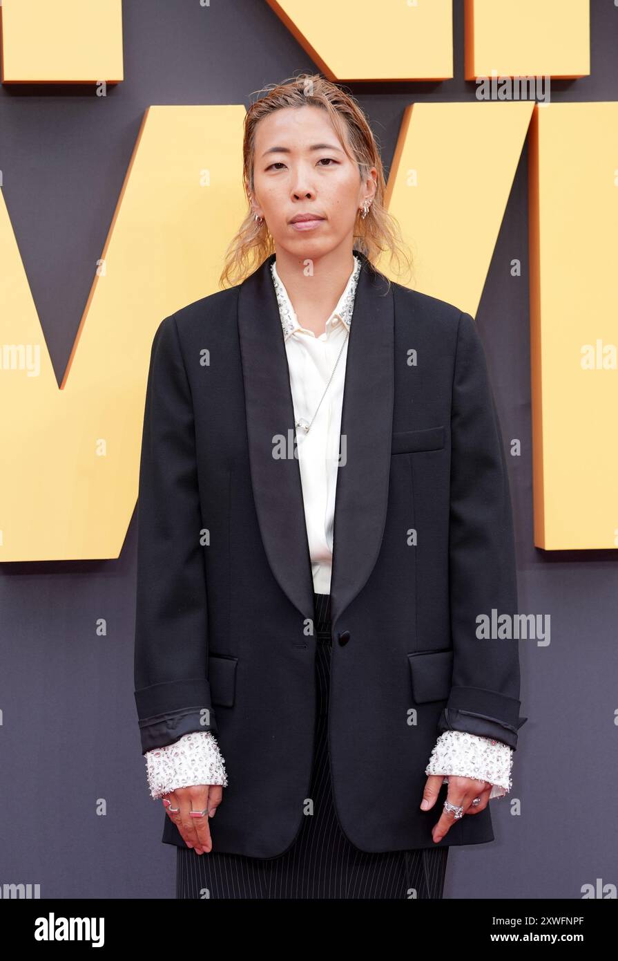 Rina Yang attending the European premiere of Blink Twice at the Odeon ...