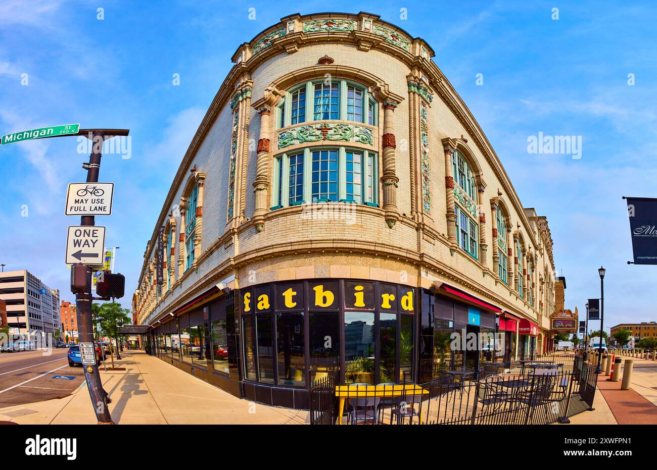 Historic Downtown Corner Building with Fatbird Restaurant - Street ...
