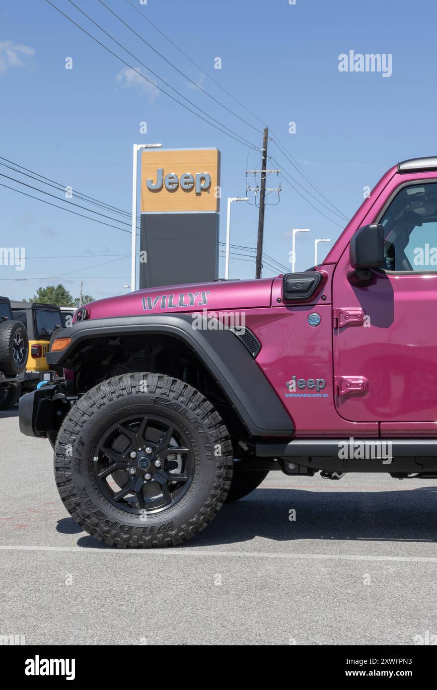Jeep wrangler 4xe 2024 hi-res stock photography and images - Alamy