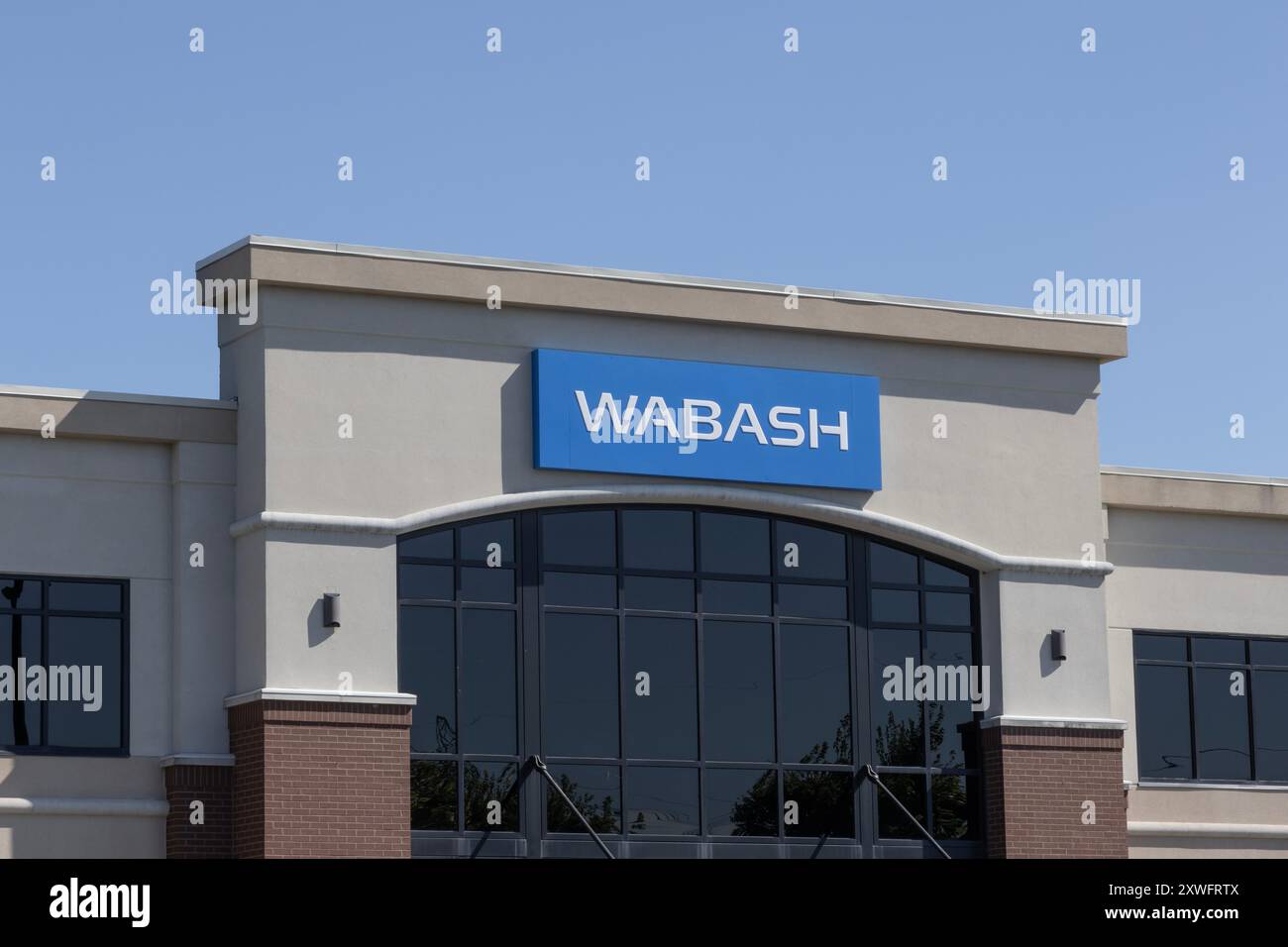 Lafayette - August 10, 2024: Wabash National headquarters. Wabash ...