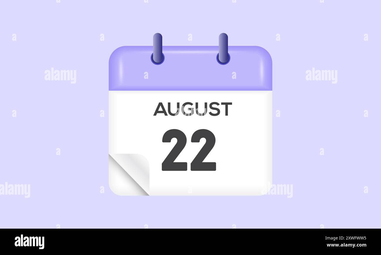 22 august Stock Vector Images - Alamy