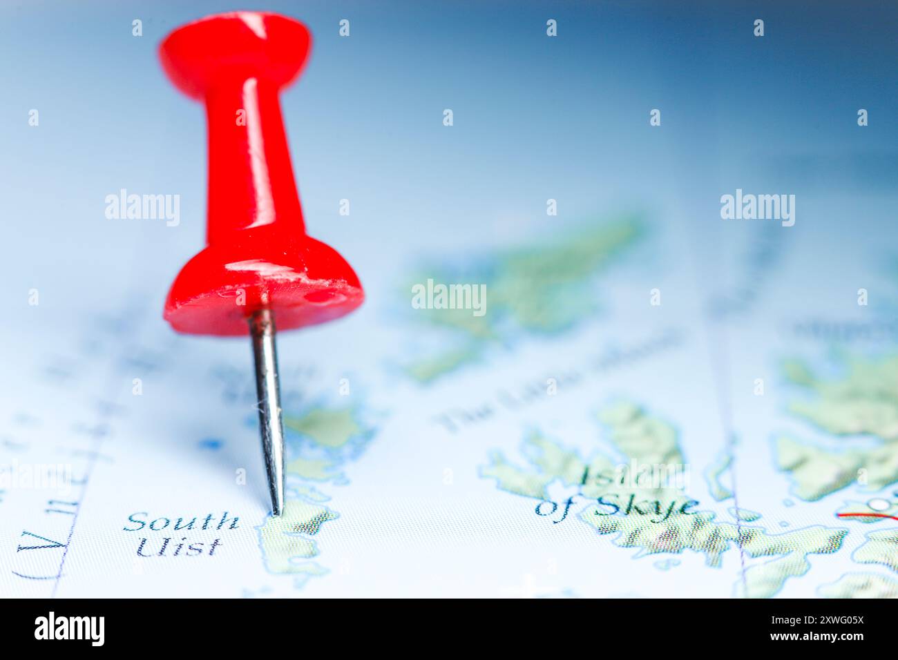 Map of south uist hi-res stock photography and images - Alamy