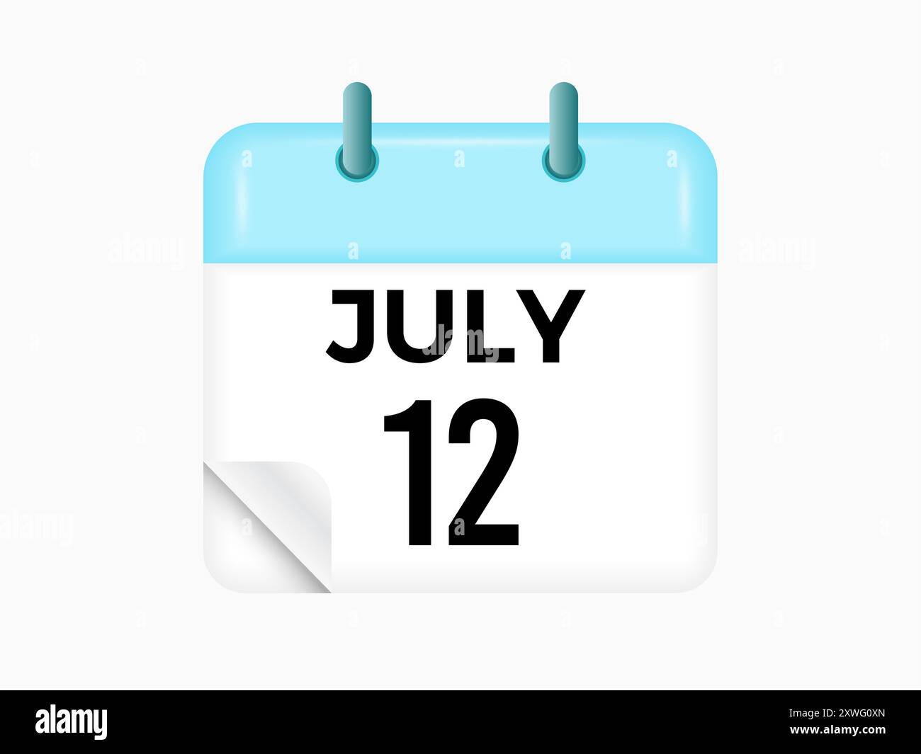 12 july Stock Vector Images - Alamy