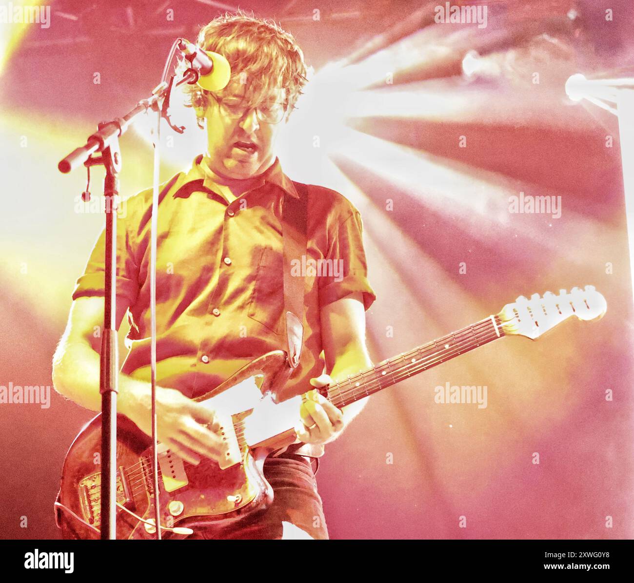 Green Man Festival, Brecon Beacons, Wales, UK. 15th Aug, 2024. Metz at ...