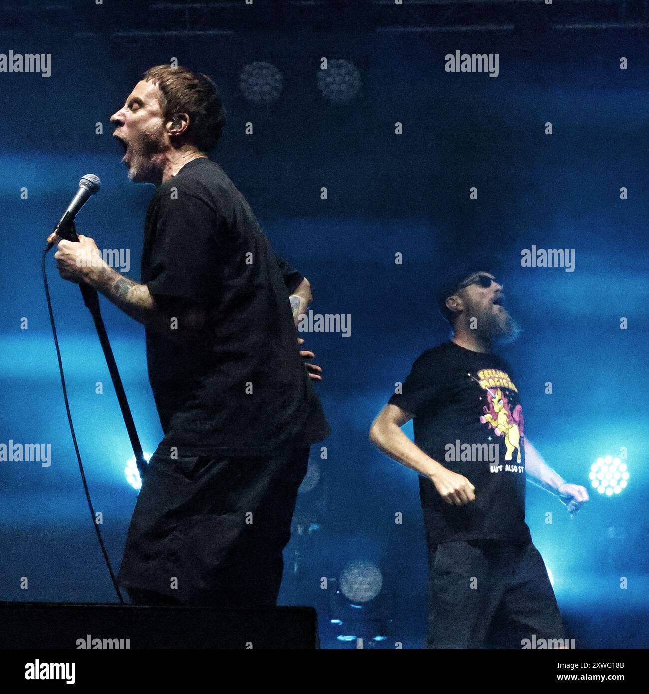 Green Man Festival, Brecon Beacons, Wales, UK. 15th Aug, 2024. Sleaford ...