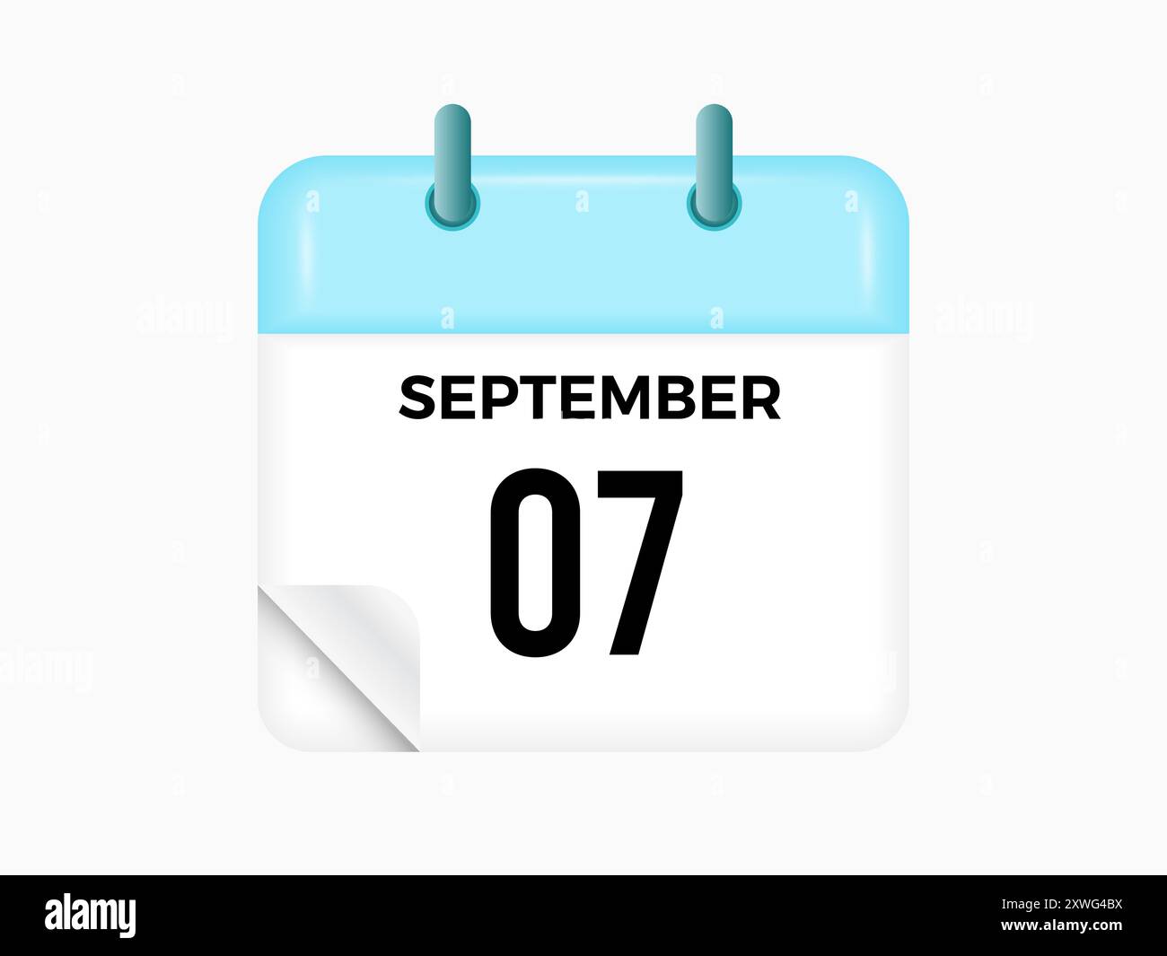 Cut out number 7 Stock Vector Images - Alamy