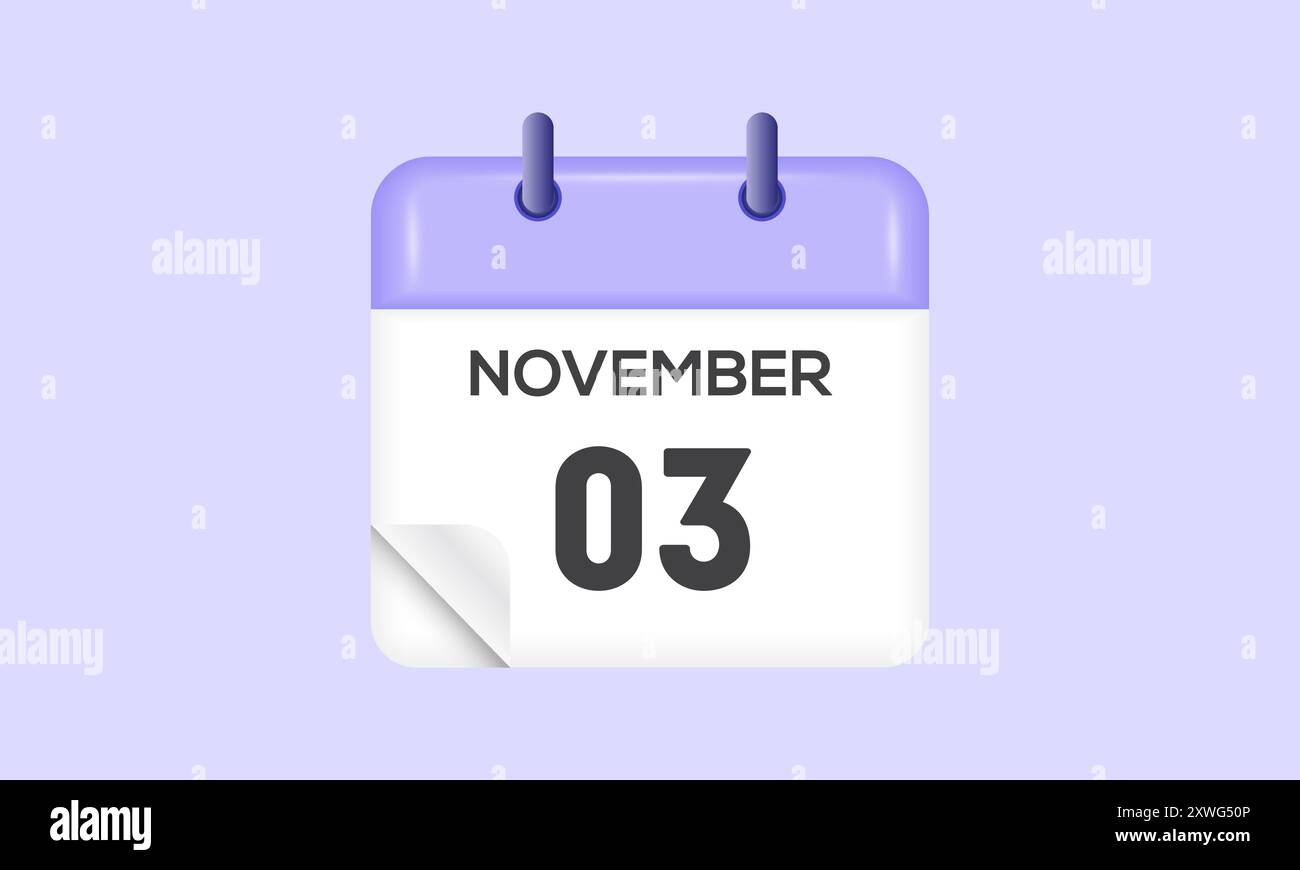 3 november Stock Vector Images - Alamy