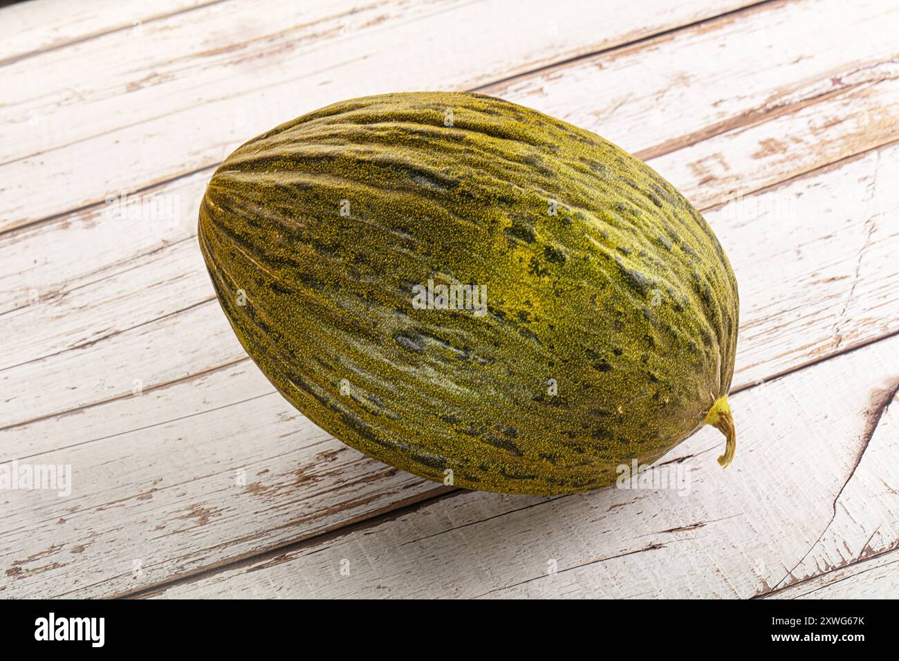 Spanish sweet juicy melon piel del sapo Stock Photo - Alamy