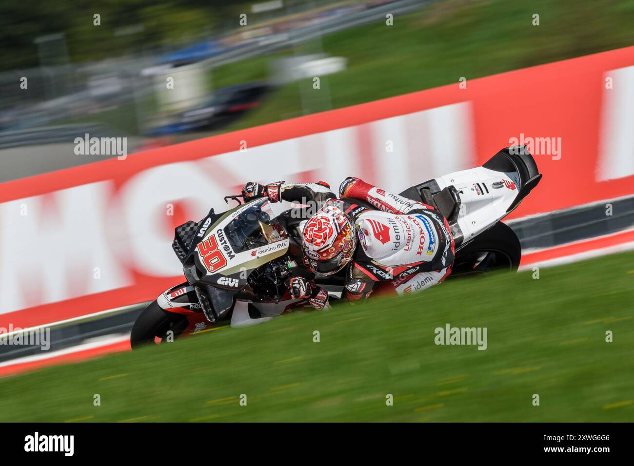 Takaaki NAKAGAMI (JPN) - IDEMITSU Honda LCR during the second Free practice session of 2024 ...