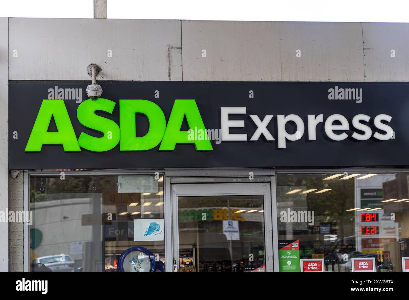Asda express sign hi-res stock photography and images - Alamy