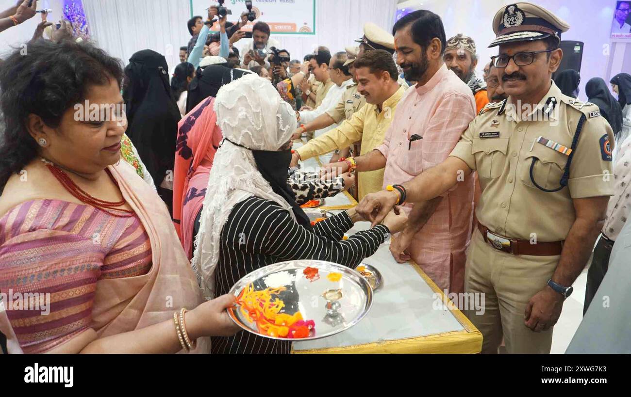 Mumbai, India. 19th Aug, 2024. MUMBAI, INDIA - AUGUST 19: Hindu-Muslim ...