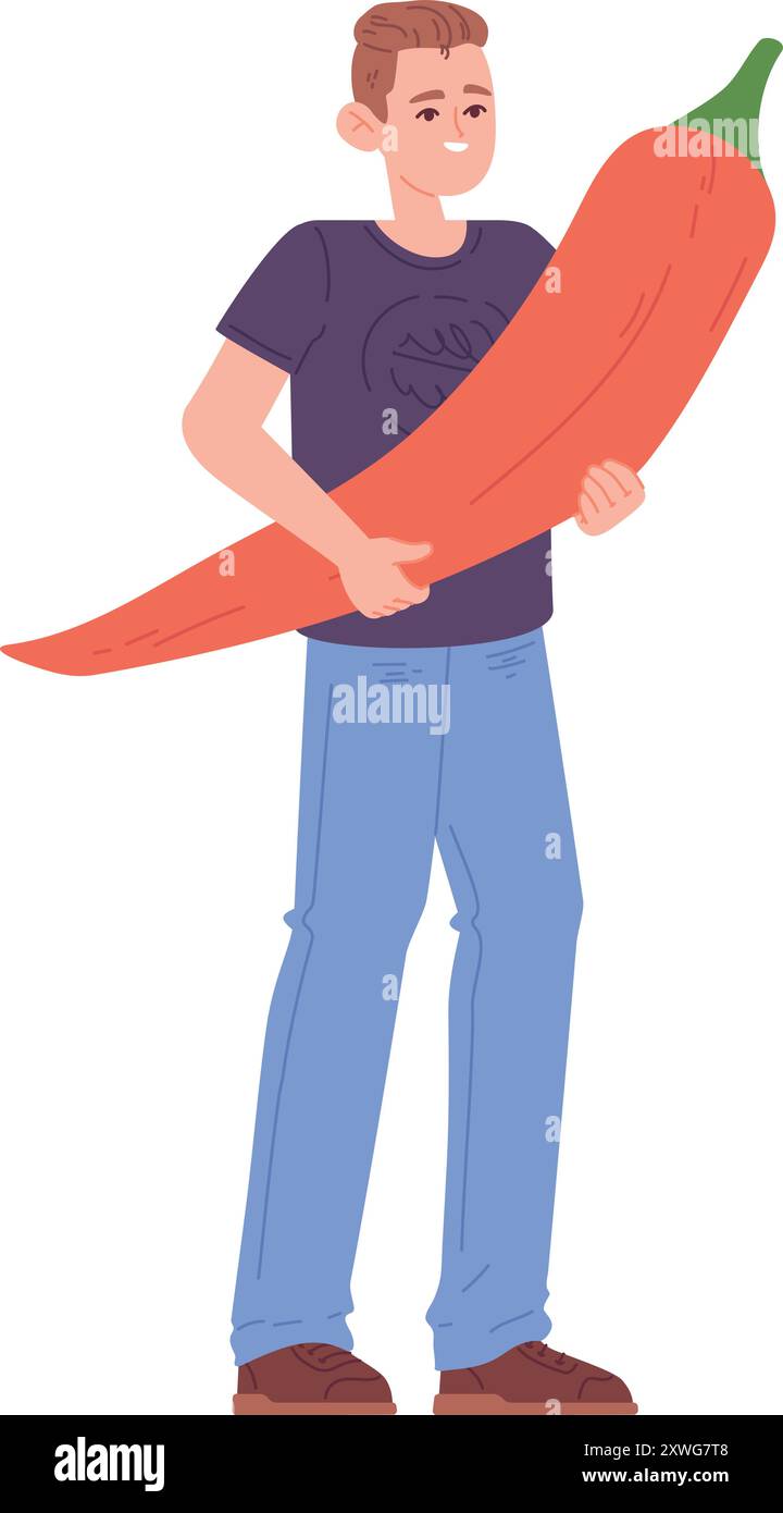 Guy pepper Stock Vector Images - Alamy