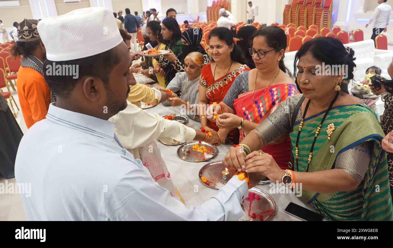 Mumbai, India. 19th Aug, 2024. MUMBAI, INDIA - AUGUST 19: Hindu-Muslim ...