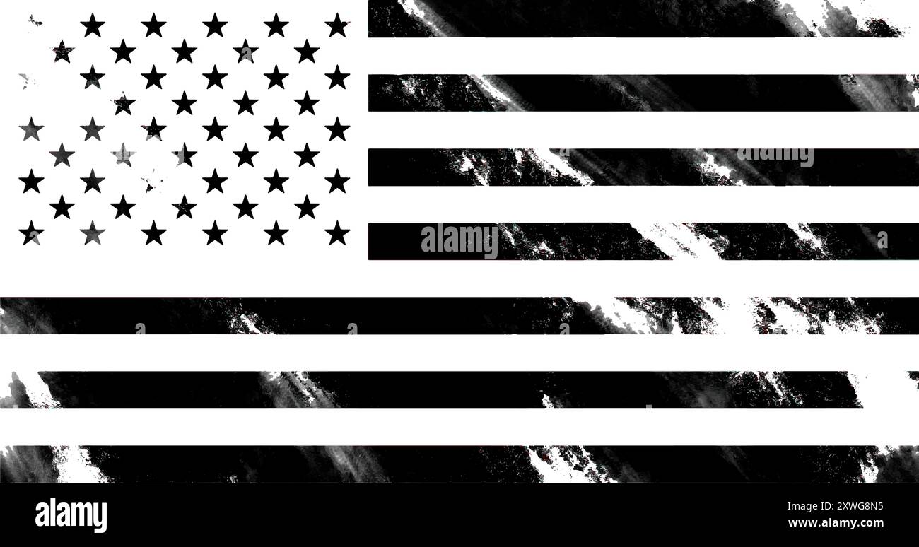 Distressed old american flag hi-res stock photography and images - Alamy