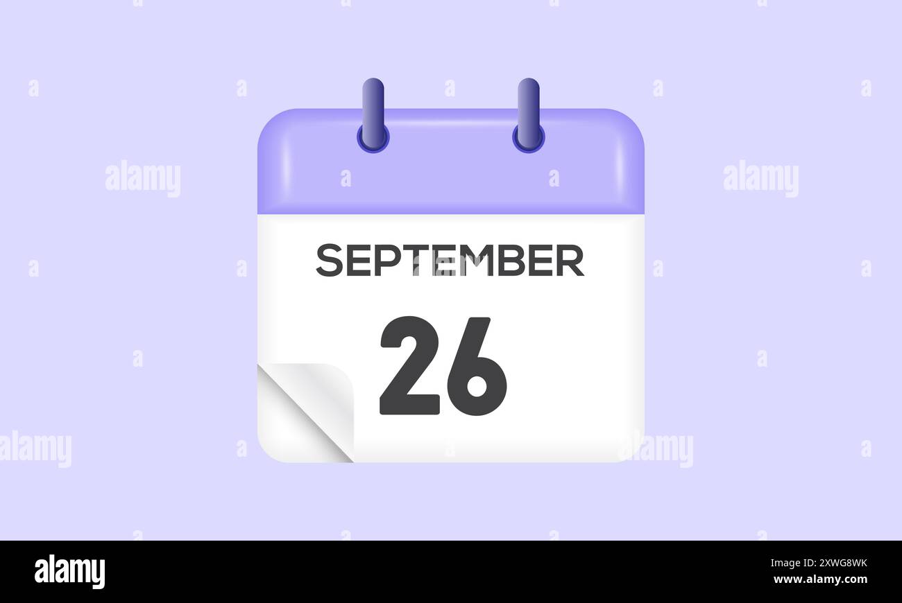 September 26 date hi-res stock photography and images - Alamy