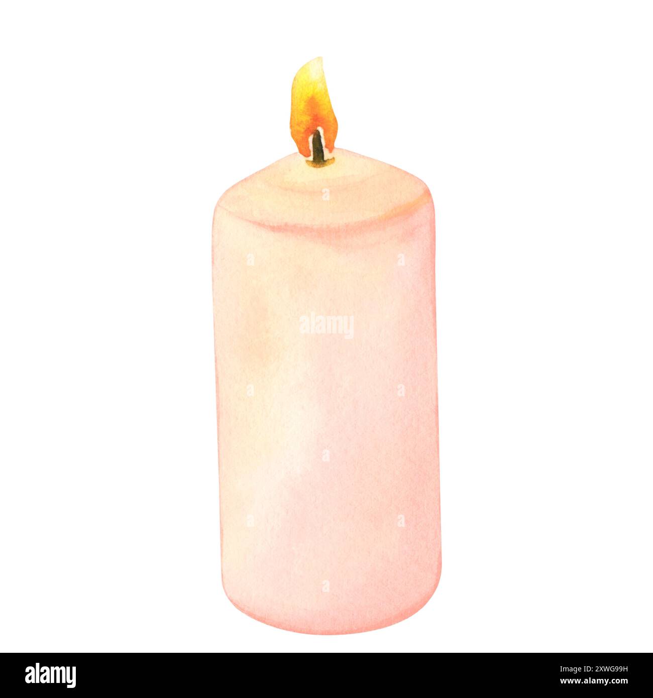 Candle flame drawing hi-res stock photography and images - Alamy