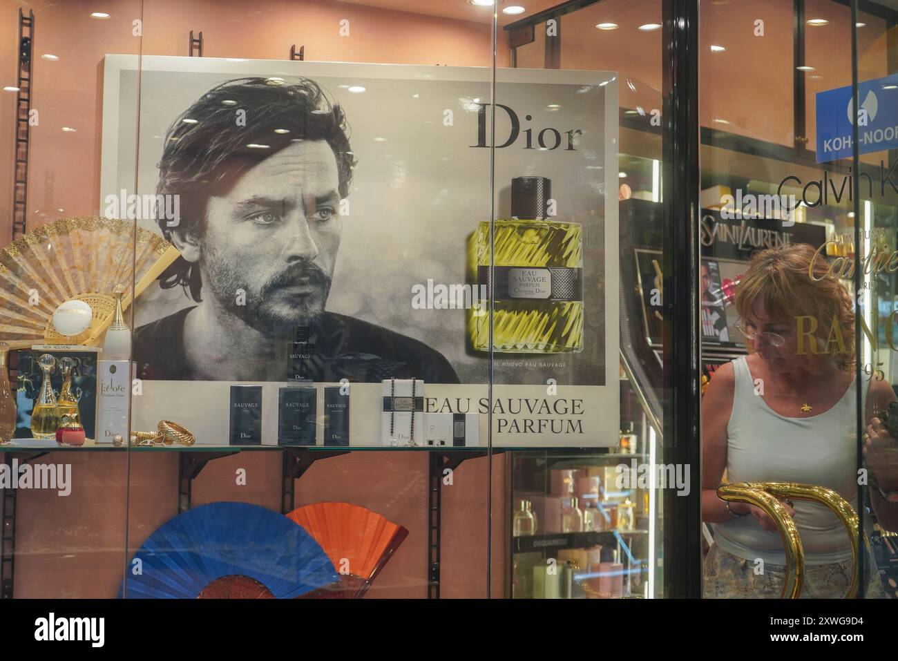 Viterbo, Italy. 19 August 2024. A picture of the late French actor ...