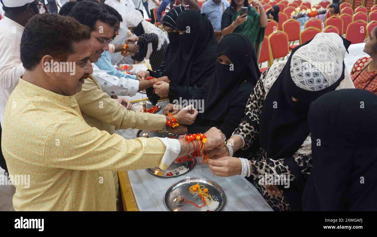 Mumbai, India. 19th Aug, 2024. MUMBAI, INDIA - AUGUST 19: Hindu-Muslim ...