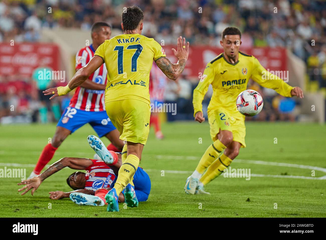 Villarreal, Spain. 19th Aug, 2024. VILLARREAL, SPAIN - AUGUST 19: Kiko ...