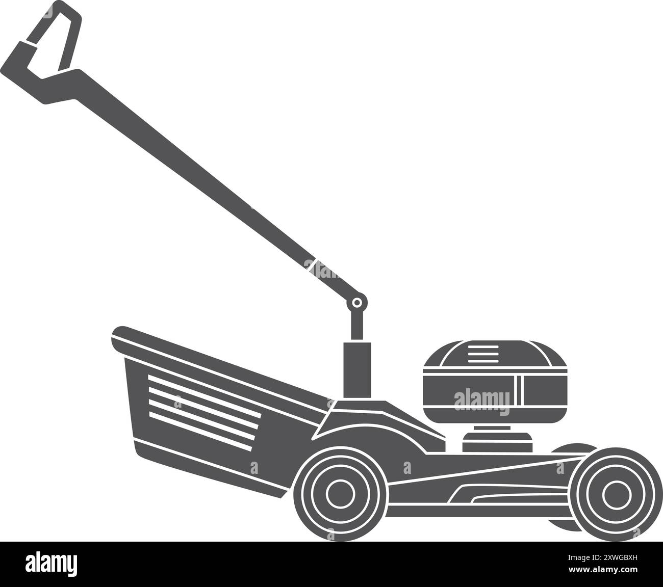 Grass roller Black and White Stock Photos & Images - Alamy