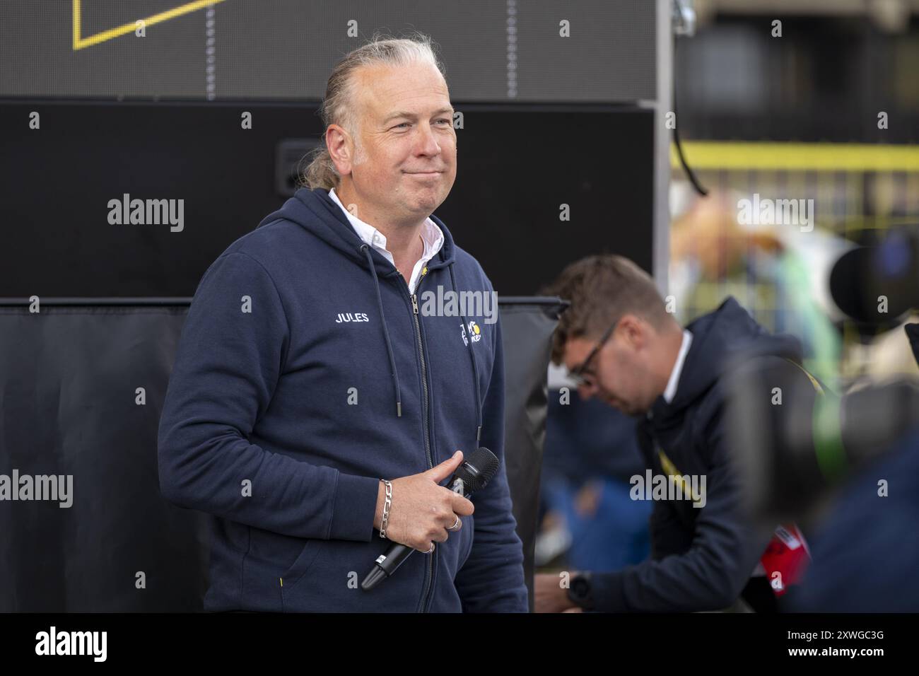 Marc Chavet during the Tour de France Femmes avec Zwift 2024, Stage 8 ...