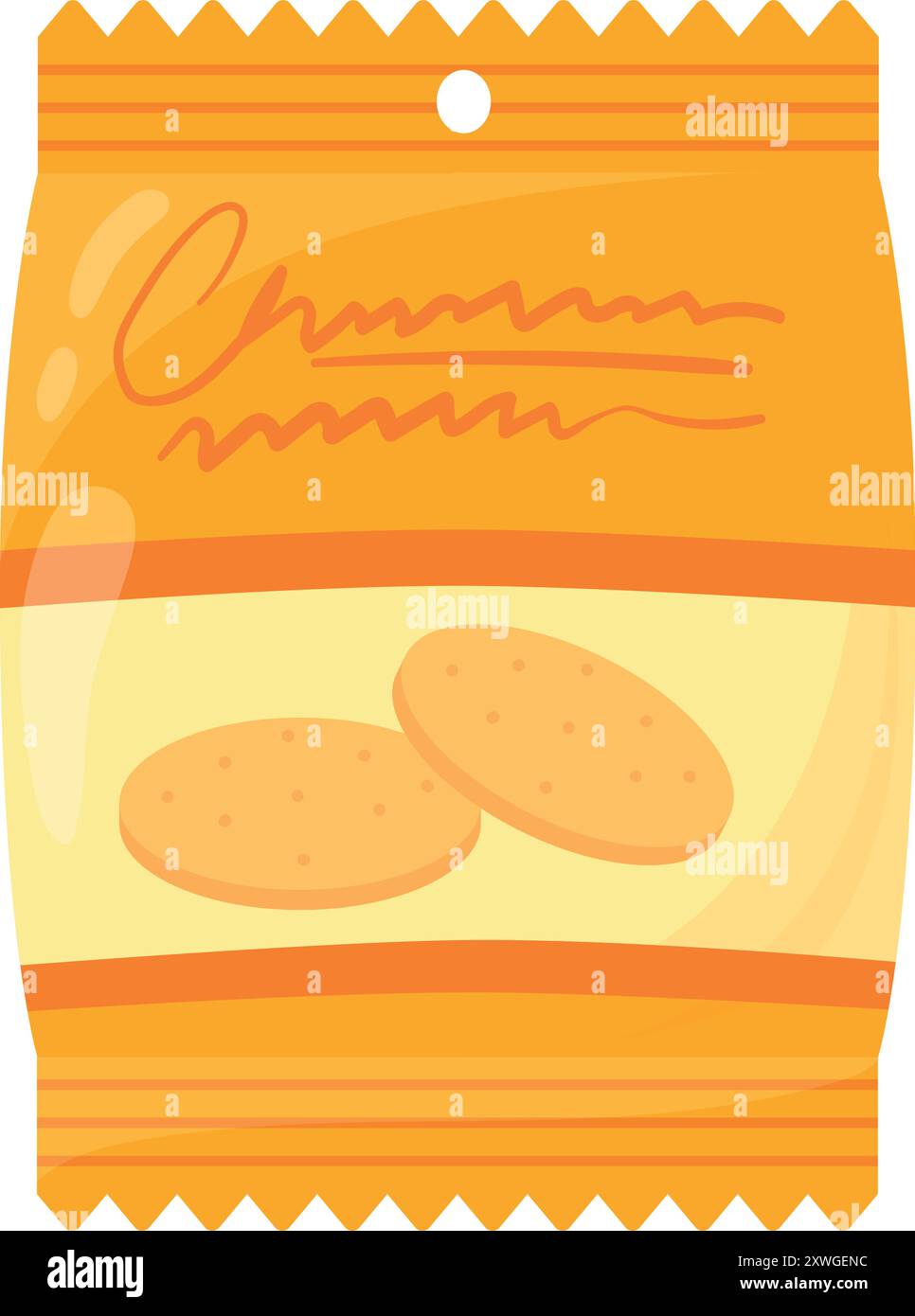 Packet of biscuits Stock Vector Images - Alamy