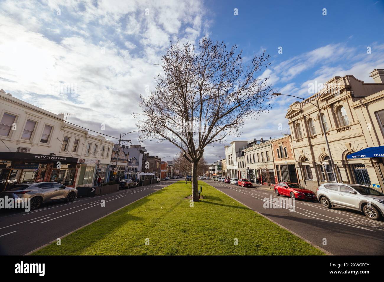 North Melbourne Architecture in Australia Stock Photo - Alamy