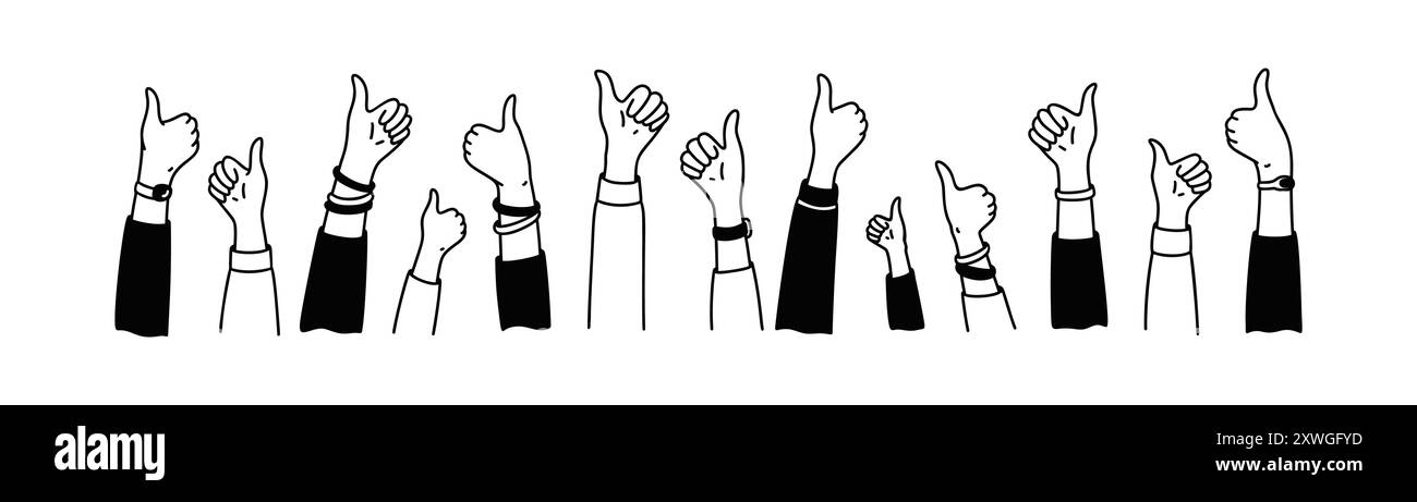 Raising hand Black and White Stock Photos & Images - Alamy