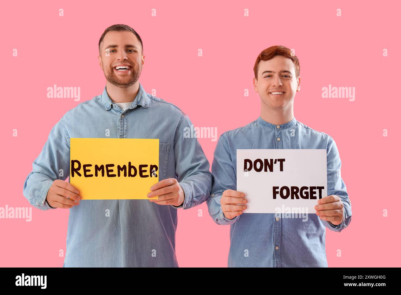 Men reminders meeting planning hi-res stock photography and images - Alamy