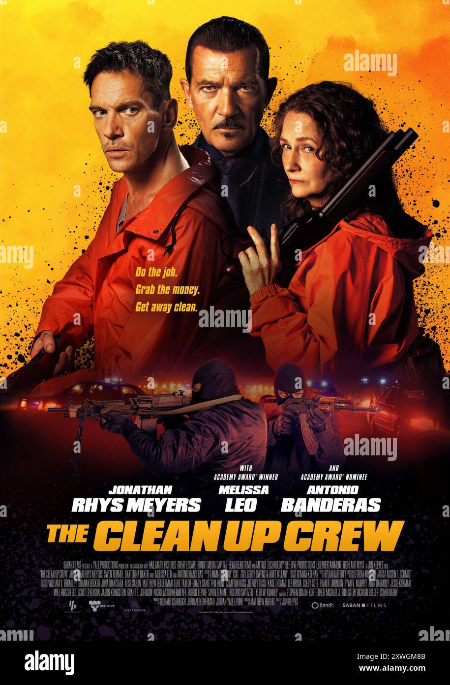 THE CLEAN UP CREW, US poster, from left: Jonathan Rhys Meyers, Antonio ...
