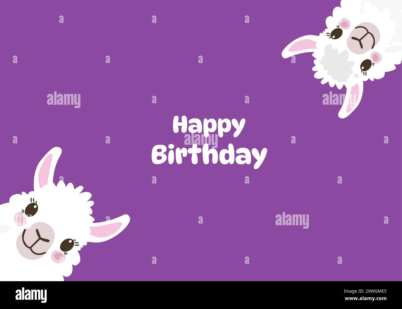 Happy birthday celebration cute Stock Vector Images - Alamy
