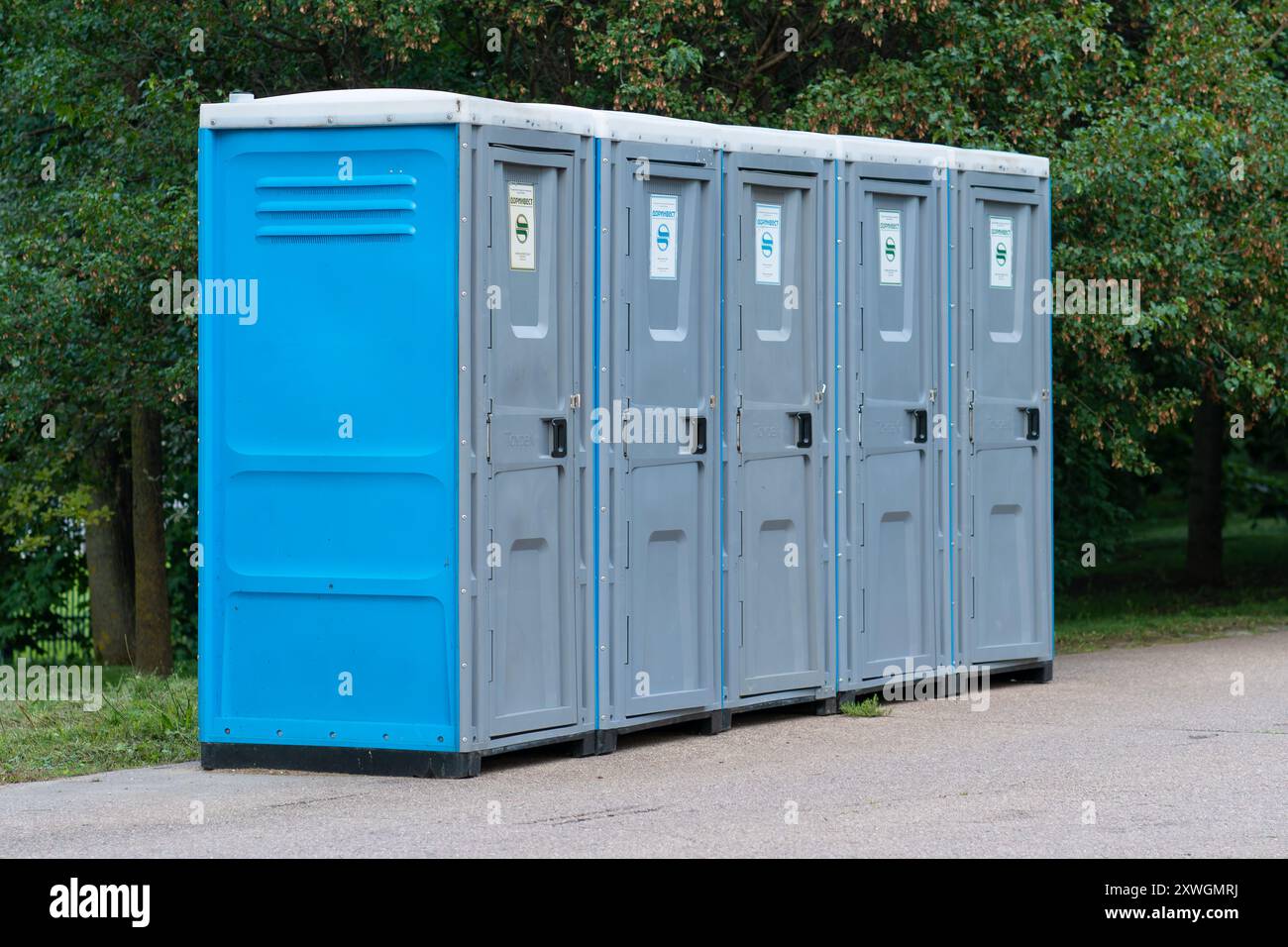 bathroom toilet portable restroom latrine sanitation blue mobile ...