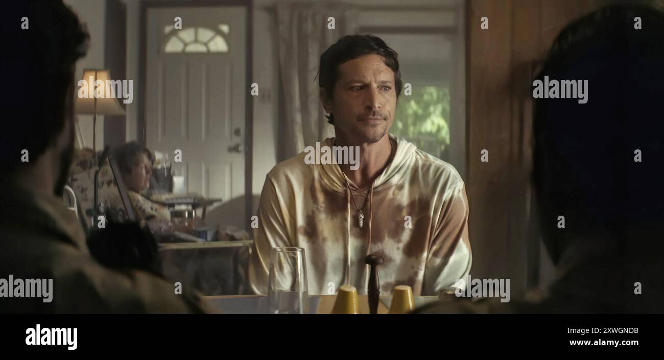 GREEDY PEOPLE, from left: Joseph Gordon-Levitt, Simon Rex, Himesh Patel ...