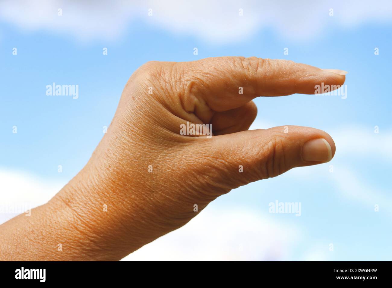 Thumb index finger hi-res stock photography and images - Alamy
