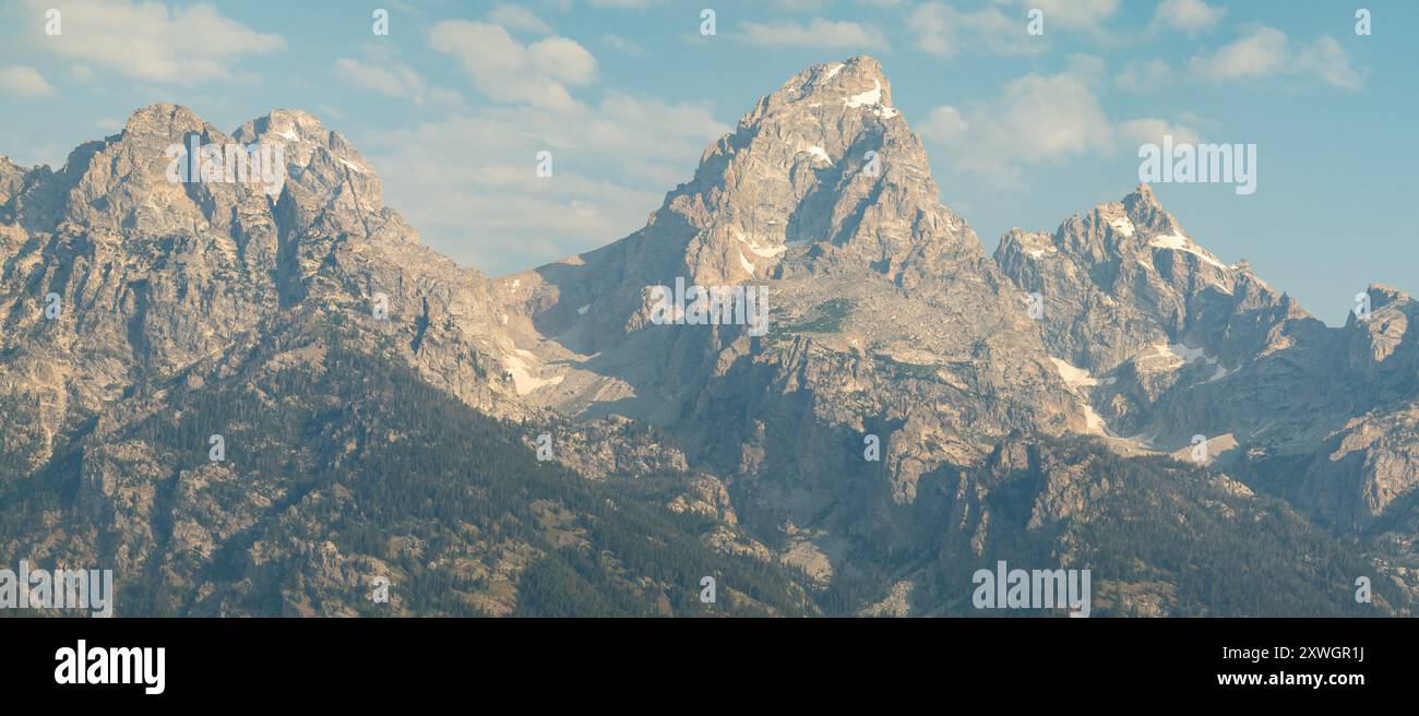 The Grand Teton Mountain Range Stock Photo - Alamy