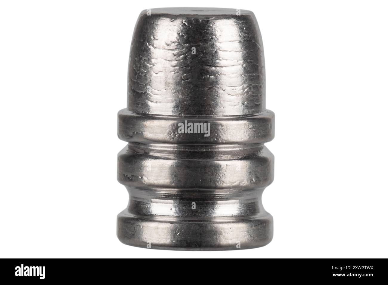 bullet for gun on white background Stock Photo - Alamy