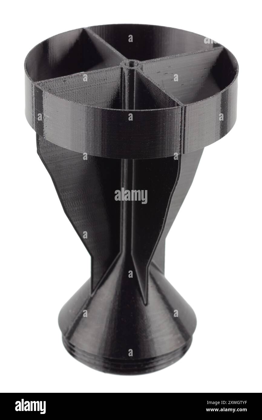 3d printed bomb for small combat drone isolated on white background ...