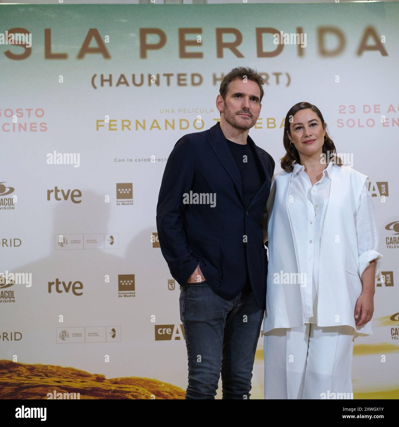 the 'Isla Perdida (Haunted Heart)' photocall at the NH Palacio de Tepa ...