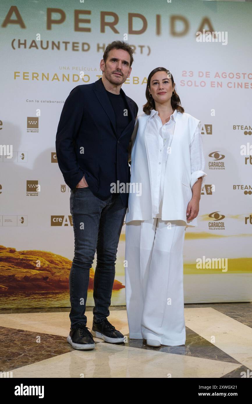 the 'Isla Perdida (Haunted Heart)' photocall at the NH Palacio de Tepa ...