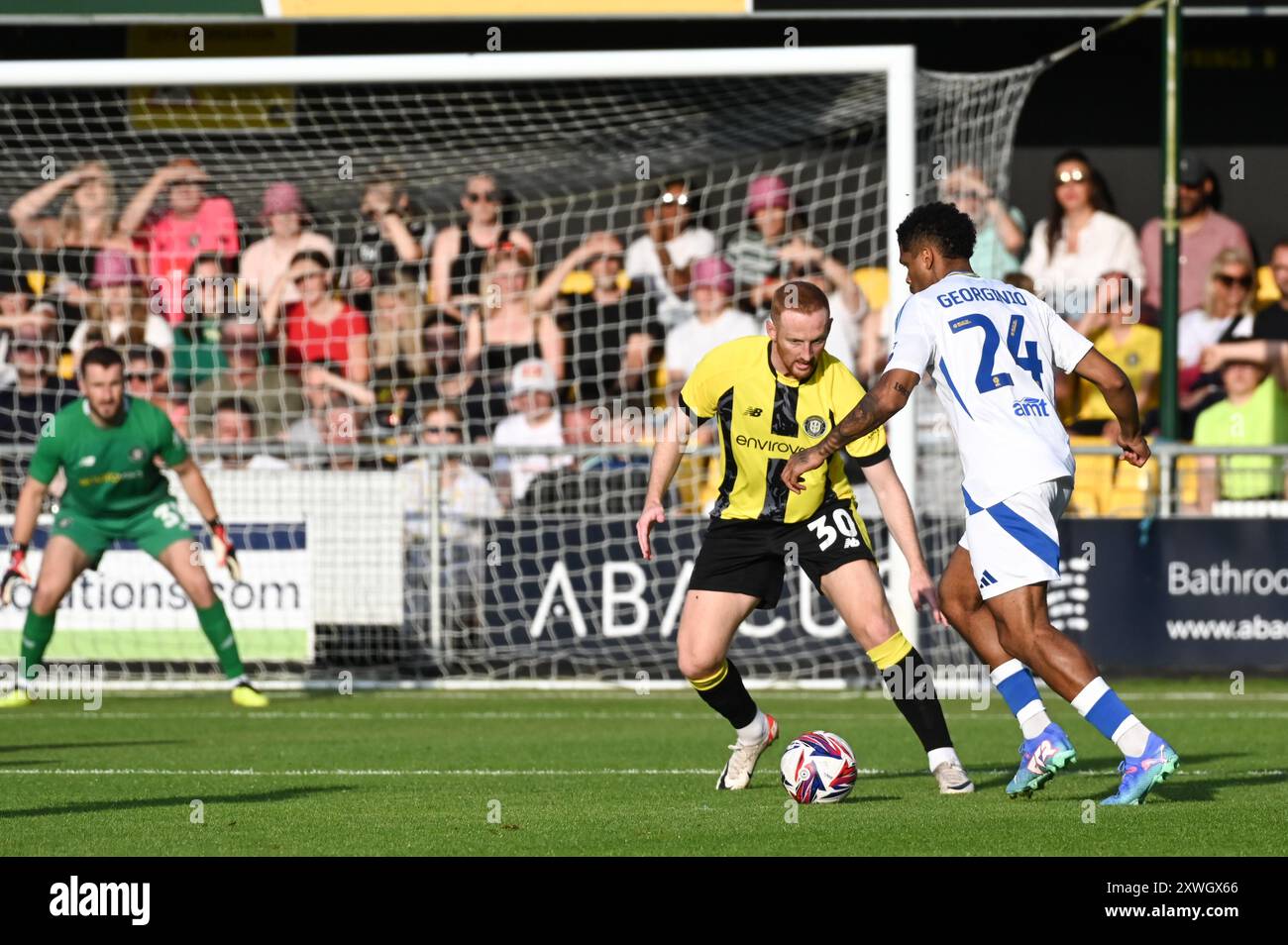 Harrogate Town play Leeds United in a pre-season friendly at The ...