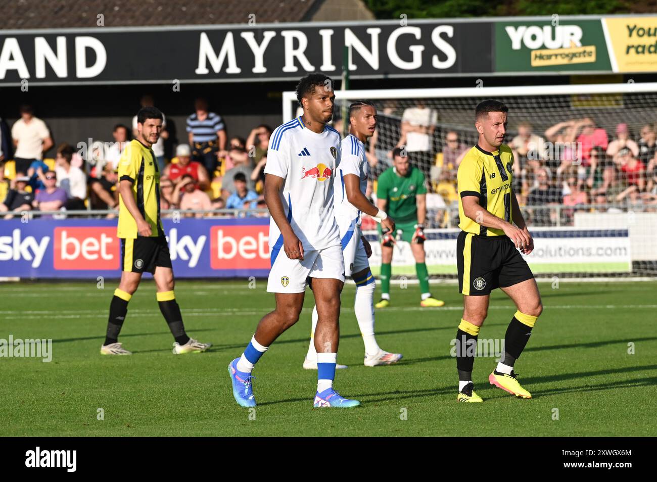 Harrogate Town play Leeds United in a pre-season friendly at The ...